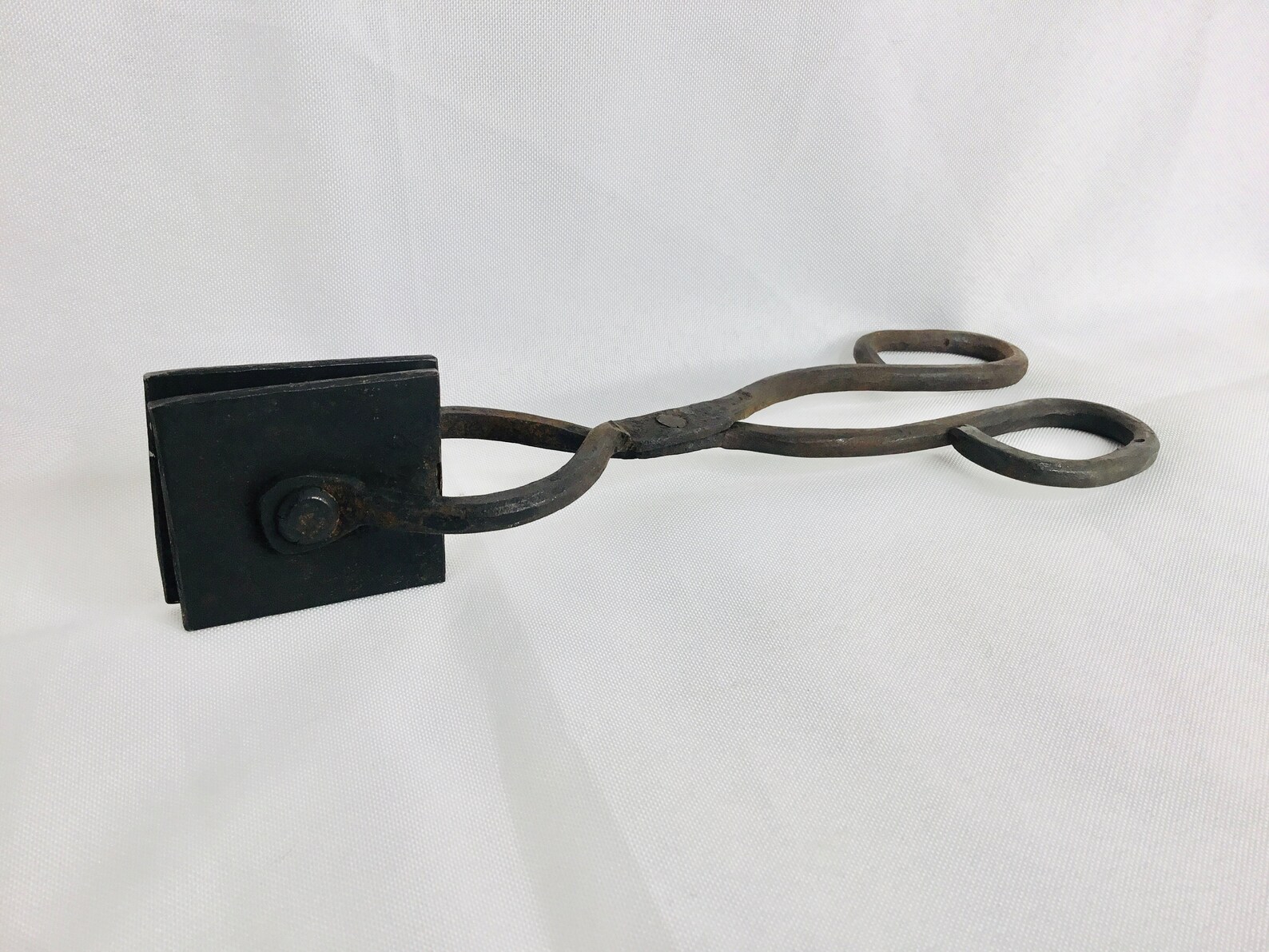 Coal Press Tong Blacksmith Tool Cast Iron Collectable - Etsy Coal Press Tong Blacksmith Tool Cast Iron Collectable - Etsy