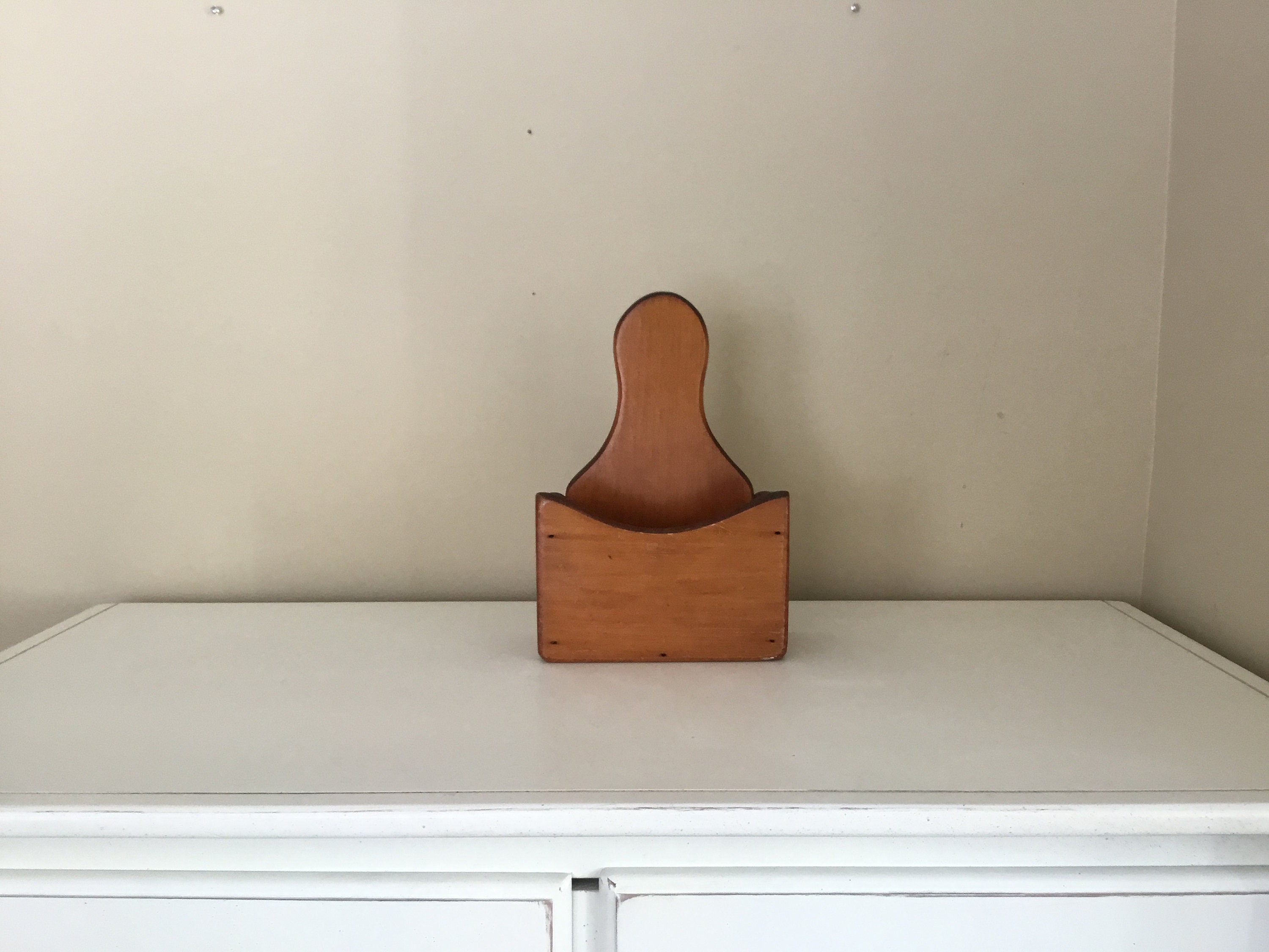 Primitive Wood Wall Pocket Rustic Wall Box Wall Hanging | Etsy