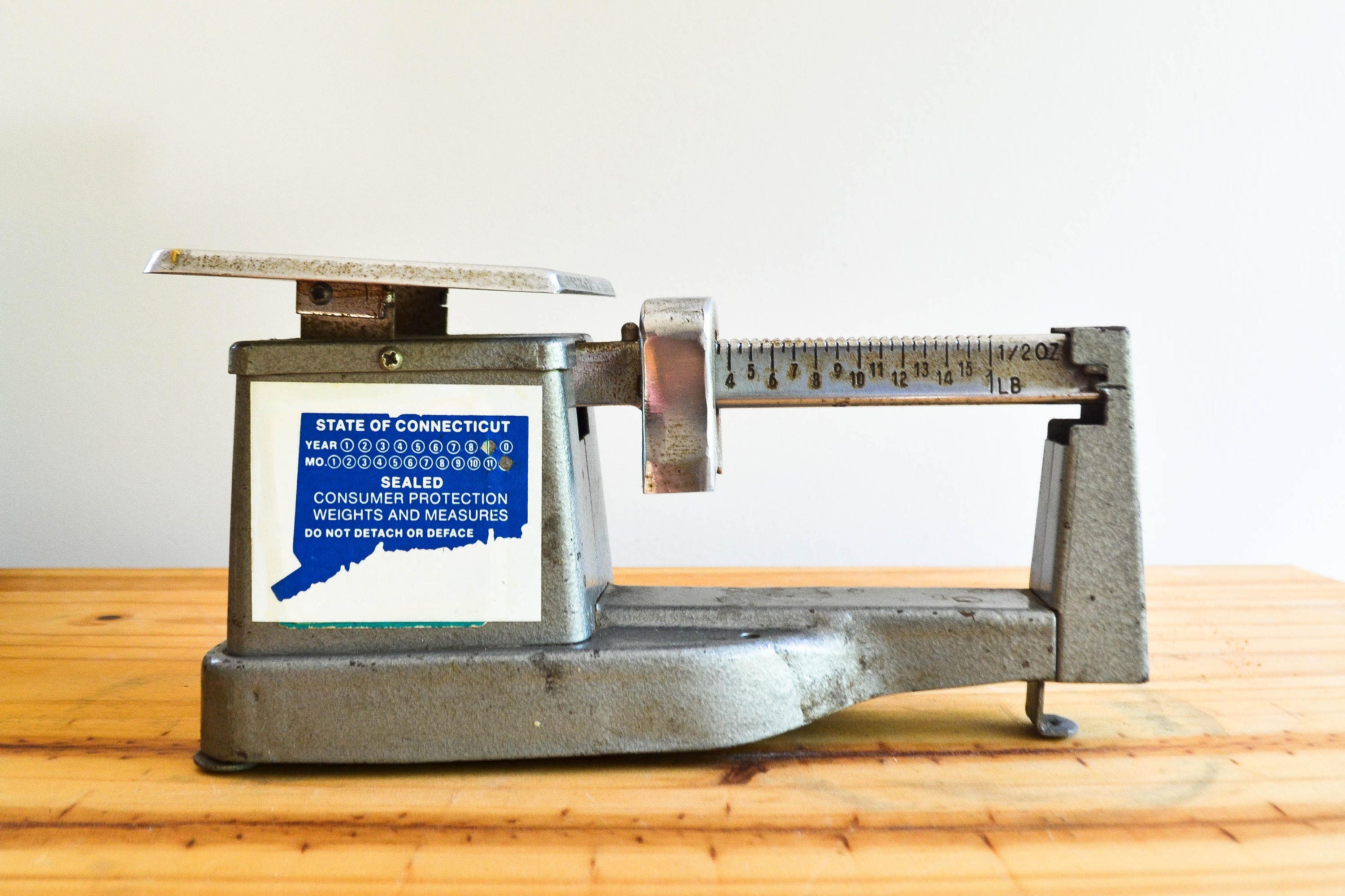 Vintage Industrial USPS Postage Metal Balance Scale - Etsy