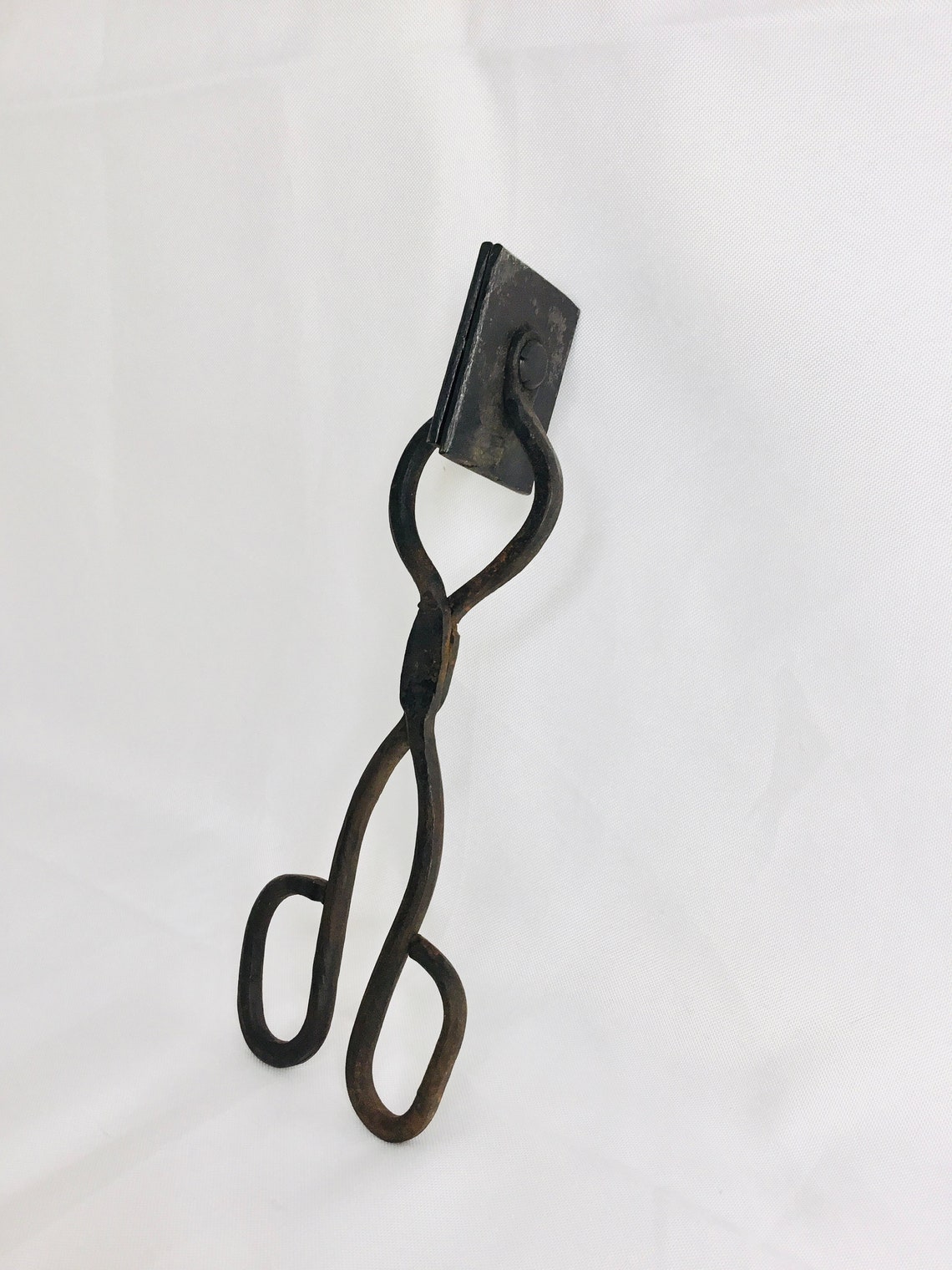 Coal Press Tong Blacksmith Tool Cast Iron Collectable - Etsy Coal Press Tong Blacksmith Tool Cast Iron Collectable - Etsy