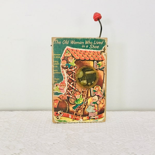 Fisher Price 1960’s Toys Vintage Old Women in the Shoe - Etsy