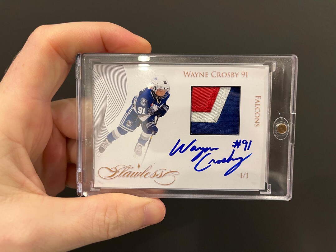 Custom Patch Sports Card in Case - Etsy