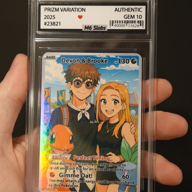 Custom Pokeman Cards Psa - Etsy