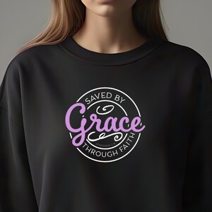 Saved by Grace Christian T-shirt, Christian Merch, Christian Fashion ...