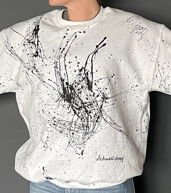 Sweatshirts Custom Hand Painted Artwear | Etsy