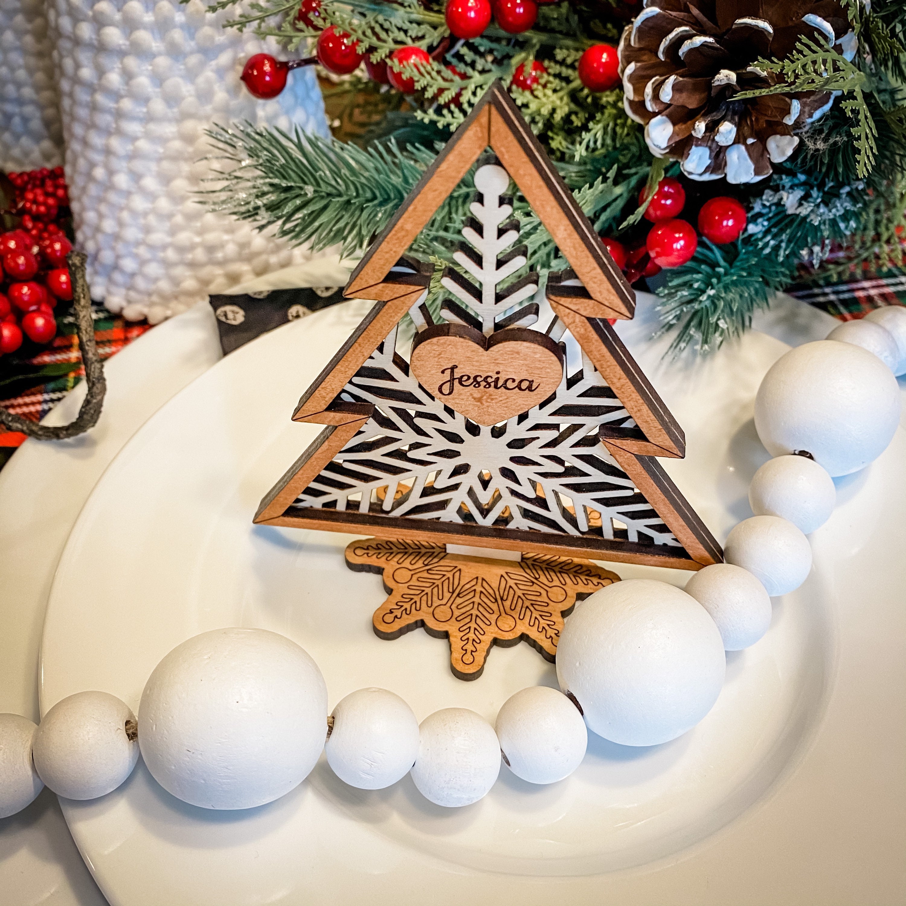Snow Spruce STANDING Trees Set| SVG| Glowforge and Laser Cutting - Etsy