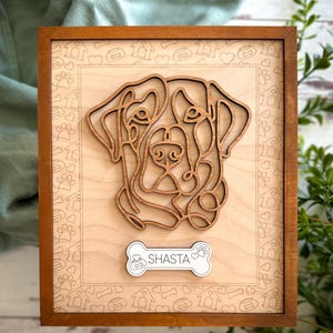 Line Art Dog Breed Bundle #1 | 40 Different Dog Breeds | Laser Cut ...