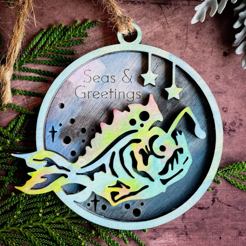 Deep Sea Creatures Set: Vampire Squid Anglerfish Dumbo - Etsy