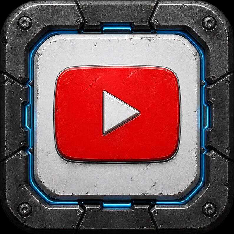 Mecha Armor Plate App Icon Pack: 250+ Ios Icons (lifetime Updates ...
