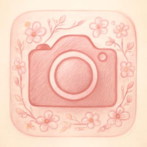 Sakura Sketch App Icon Pack for Ios (236 Icons Lifetime Updates) - Etsy