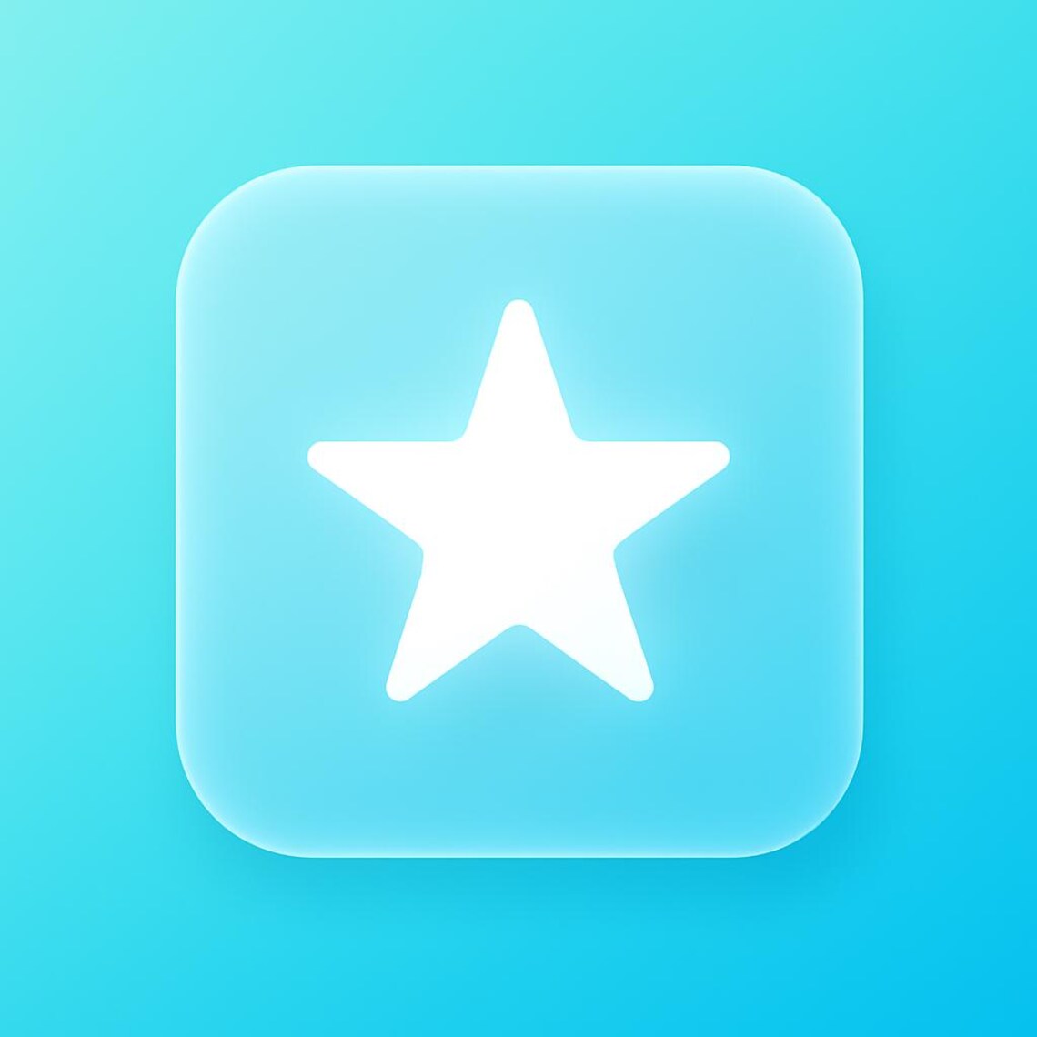 100 Cyan Glass Morphism Style App Icon Pack Ios & Popular Apps Lifetime ...