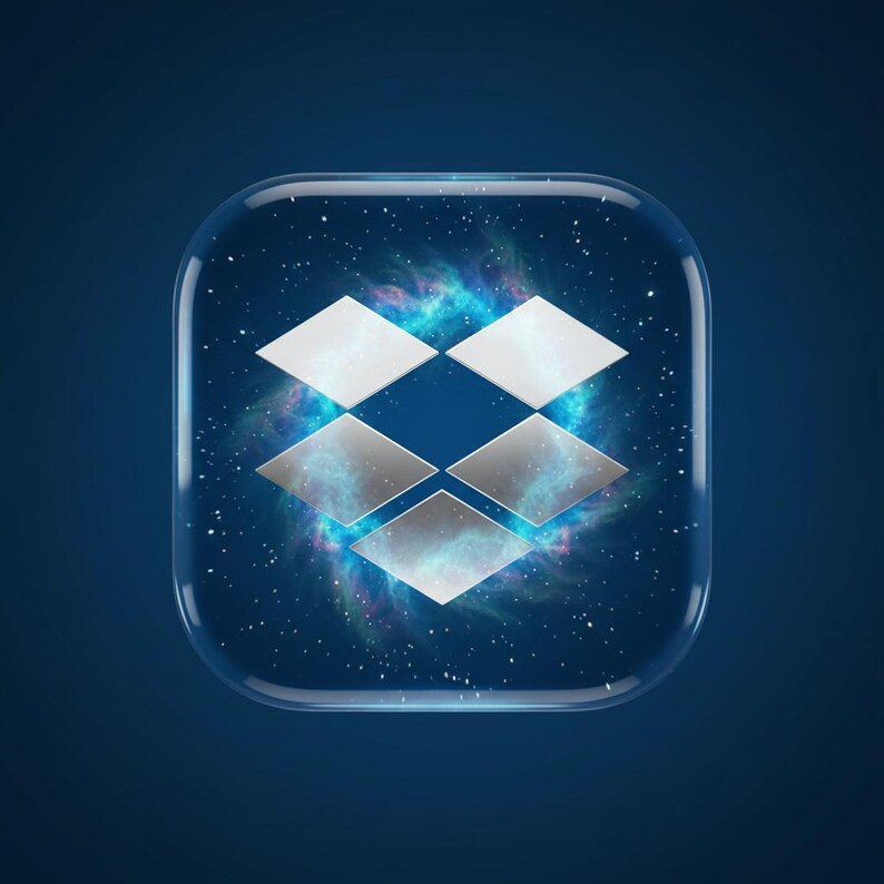 232 Astral Nebula Resin Style App Icon Pack Ios Icon Theme Lifetime ...