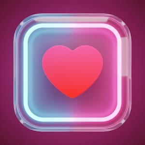 232 Neon Glass Style App Icon Pack Ios Icon Theme Lifetime Updates - Etsy