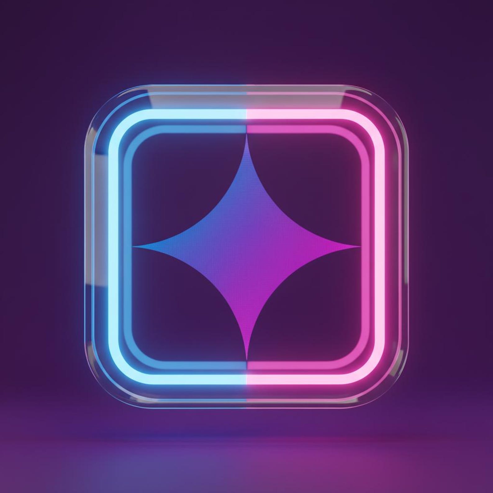 232 Neon Glass Style App Icon Pack Ios Icon Theme Lifetime Updates - Etsy