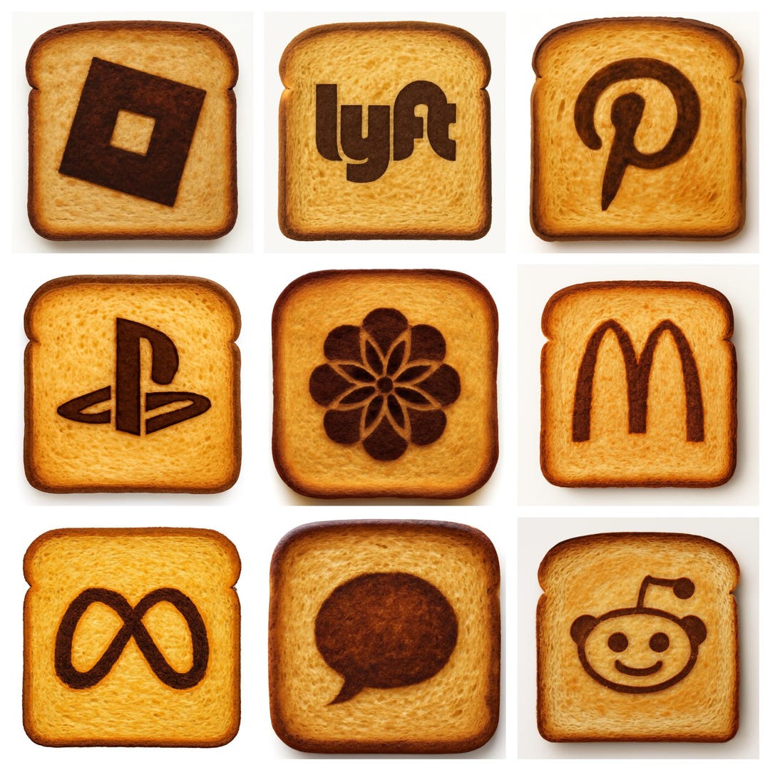 232 Bread Style App Icon Pack Ios Icon Theme & Popular Apps Lifetime ...