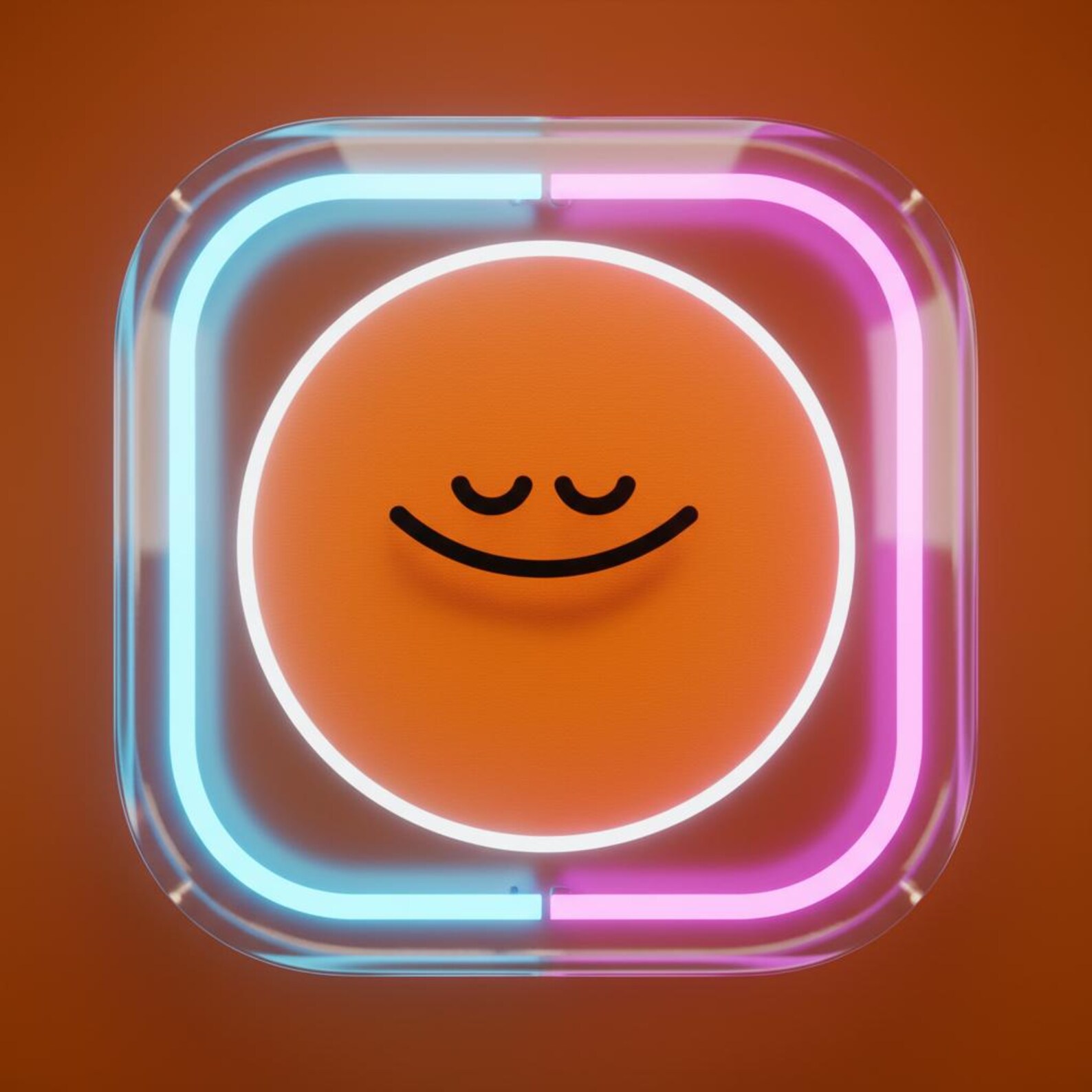 232 Neon Glass Style App Icon Pack Ios Icon Theme Lifetime Updates - Etsy