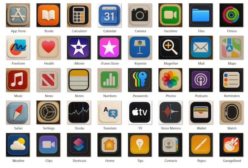Plush App Icon Pack: Ios & Popular Apps - Lifetime Updates (digital ...