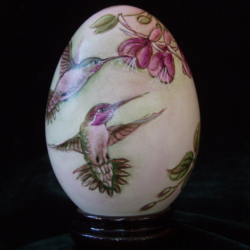 Hand Painted Egg - Etsy