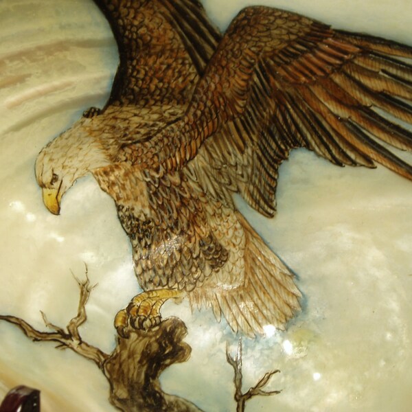 Hand Painted Eagle - Etsy