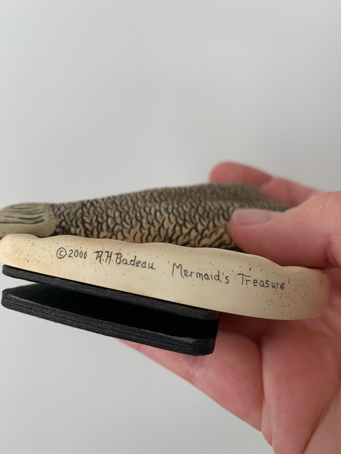 Mermaid Plaque Rare Vintage Rachel Badeau Moosup Valley Designs ...