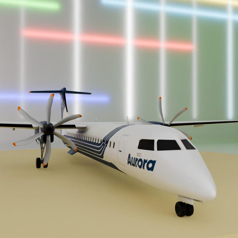 Airplane STL File | 3D Printable Aircraft Model | Digital Download ...