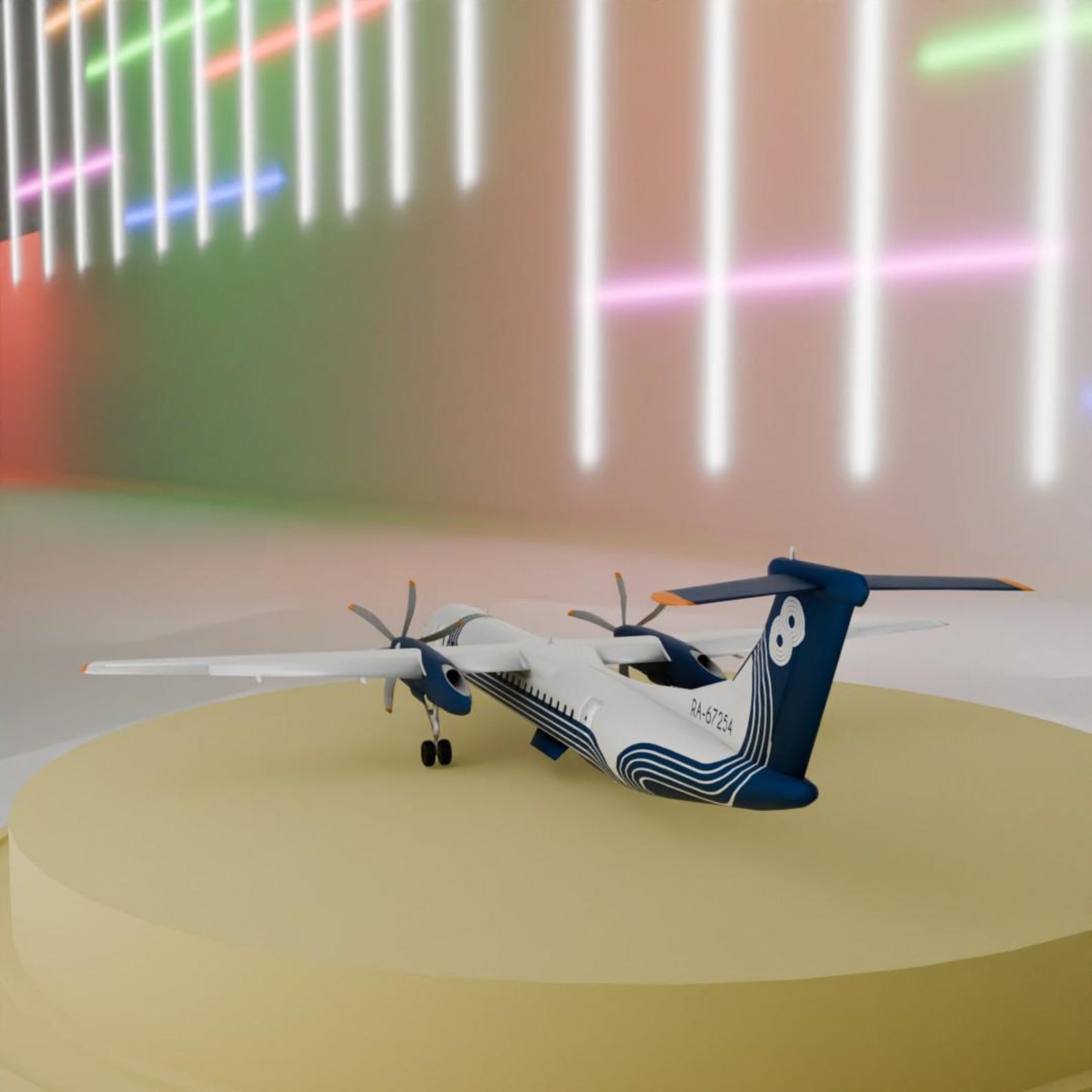 Airplane STL File | 3D Printable Aircraft Model | Digital Download ...