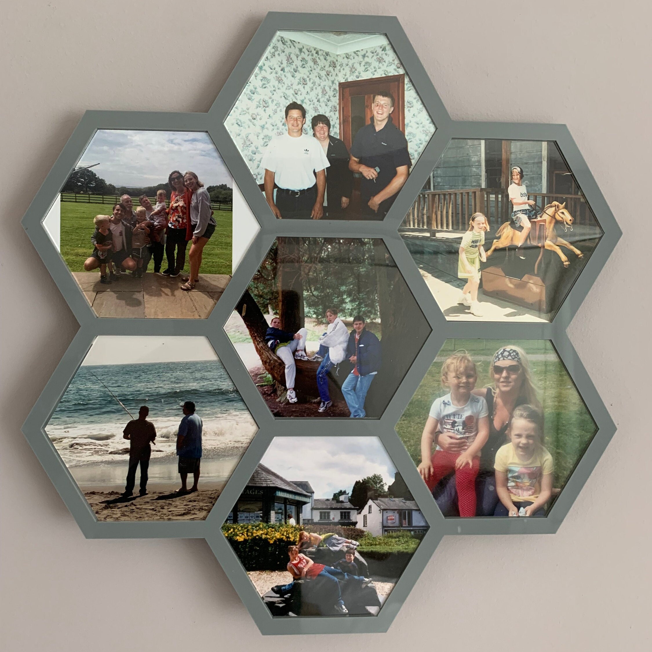 Hexagonal Picture Frame - Etsy