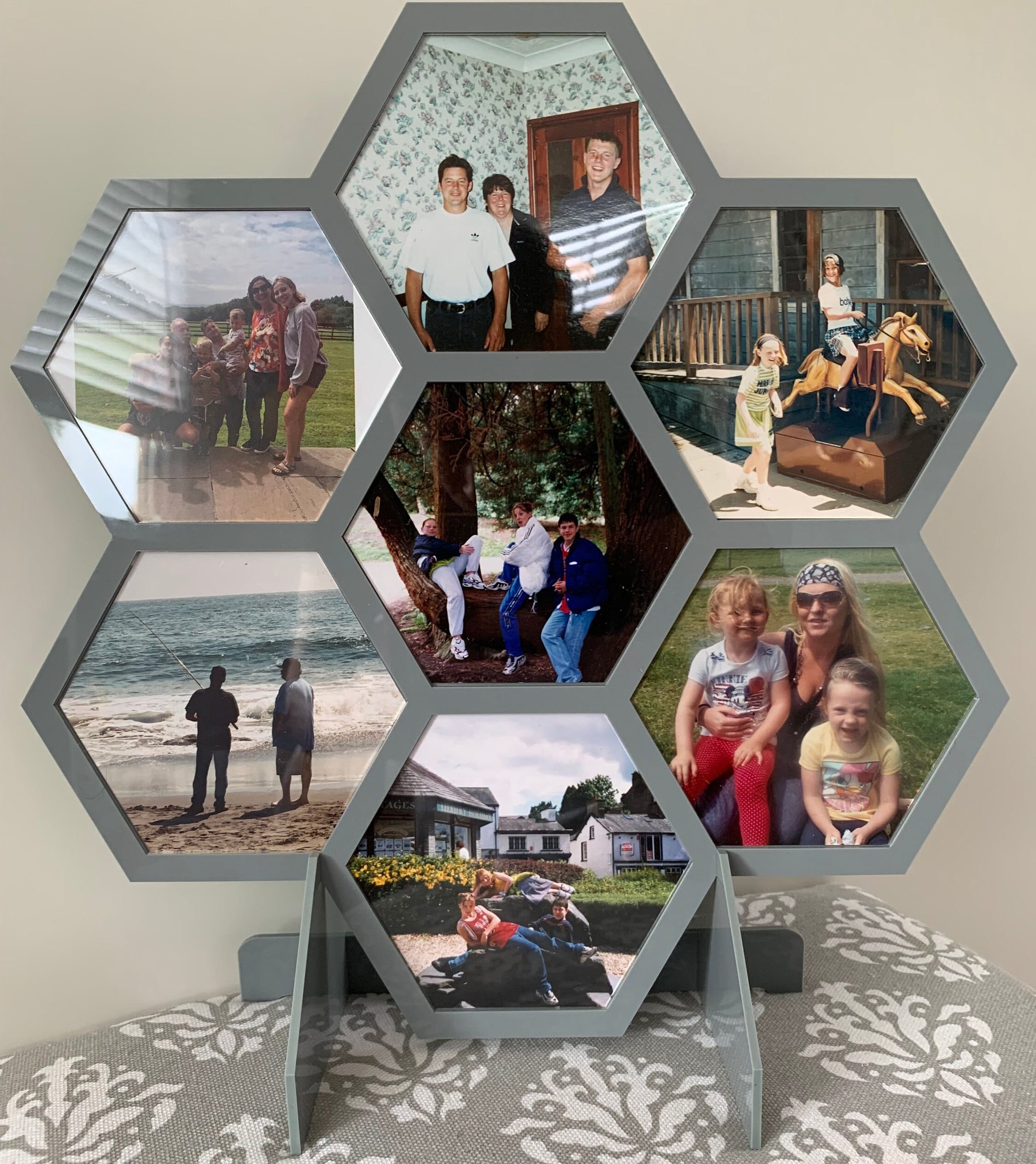 Hexagonal Picture Frame - Etsy