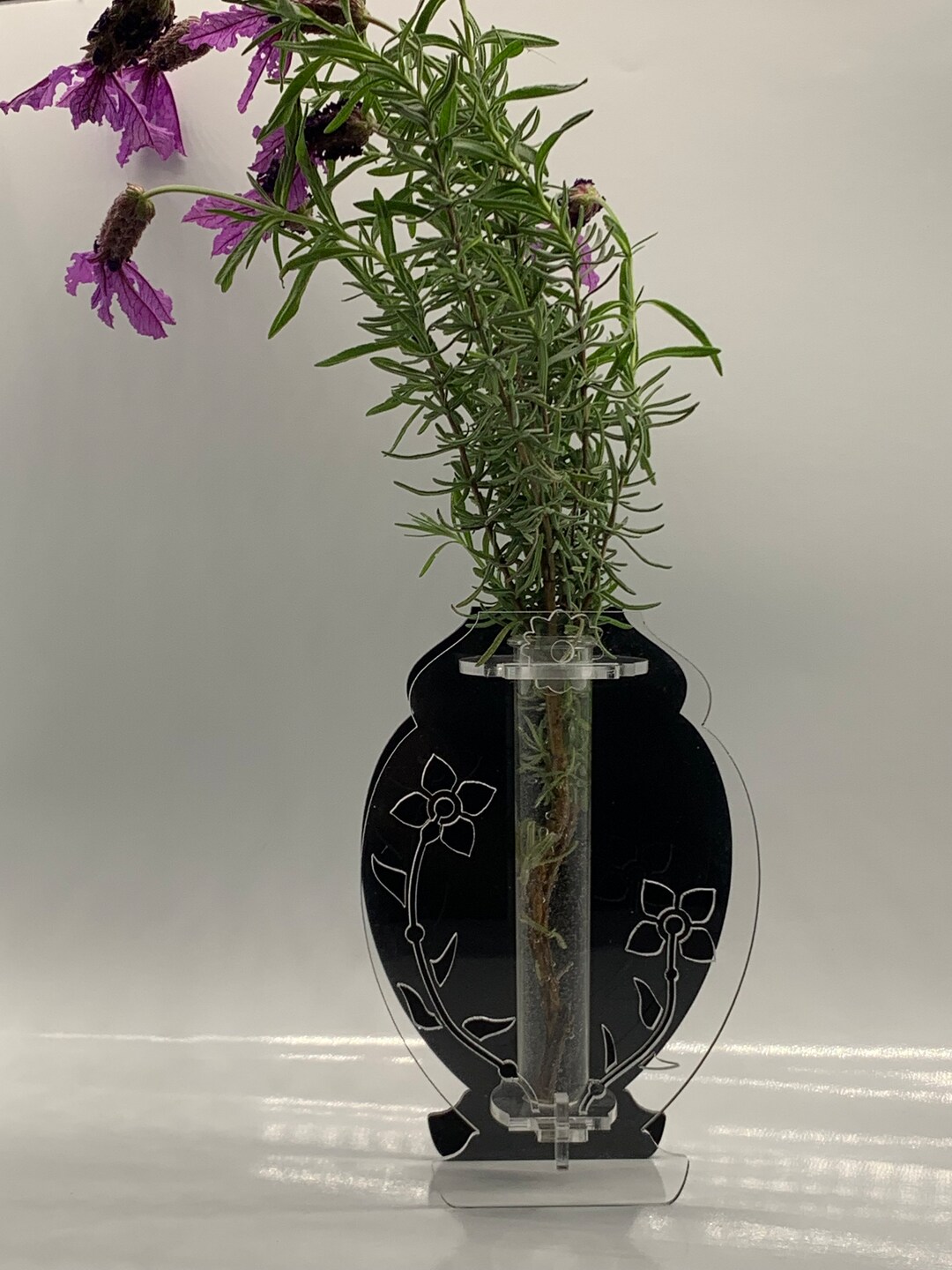 Bud Vase Acrylic / Single Rose Vase / Small Vase - Etsy