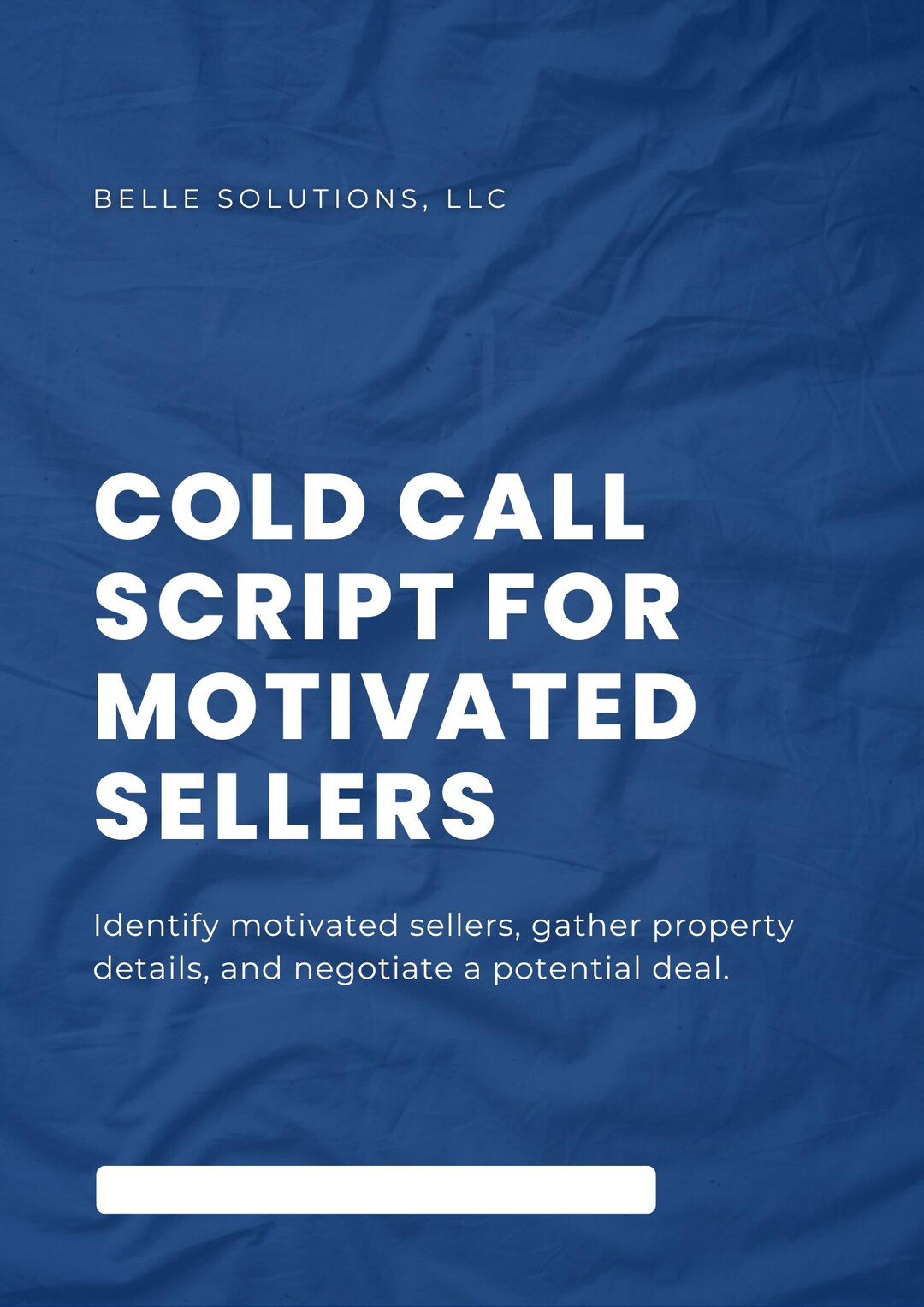 Motivated Seller Cold Call Script | Real Estate Phone Script Template ...