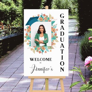 Graduation Party Welcome Banner Class of 2025 Grad Party Welcome Poster ...