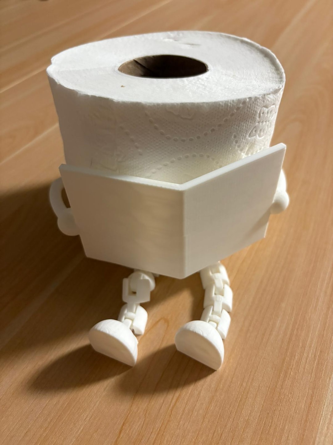 3D Printed Reading Toilet Paper Holder - Etsy
