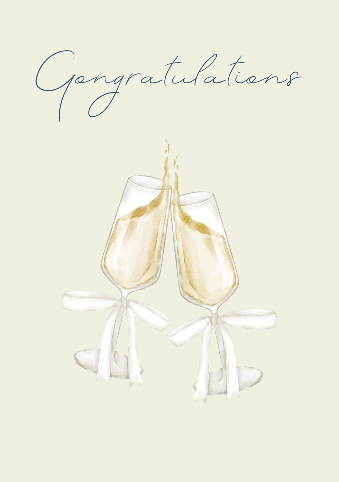 Card for Wedding - Digital File - Etsy