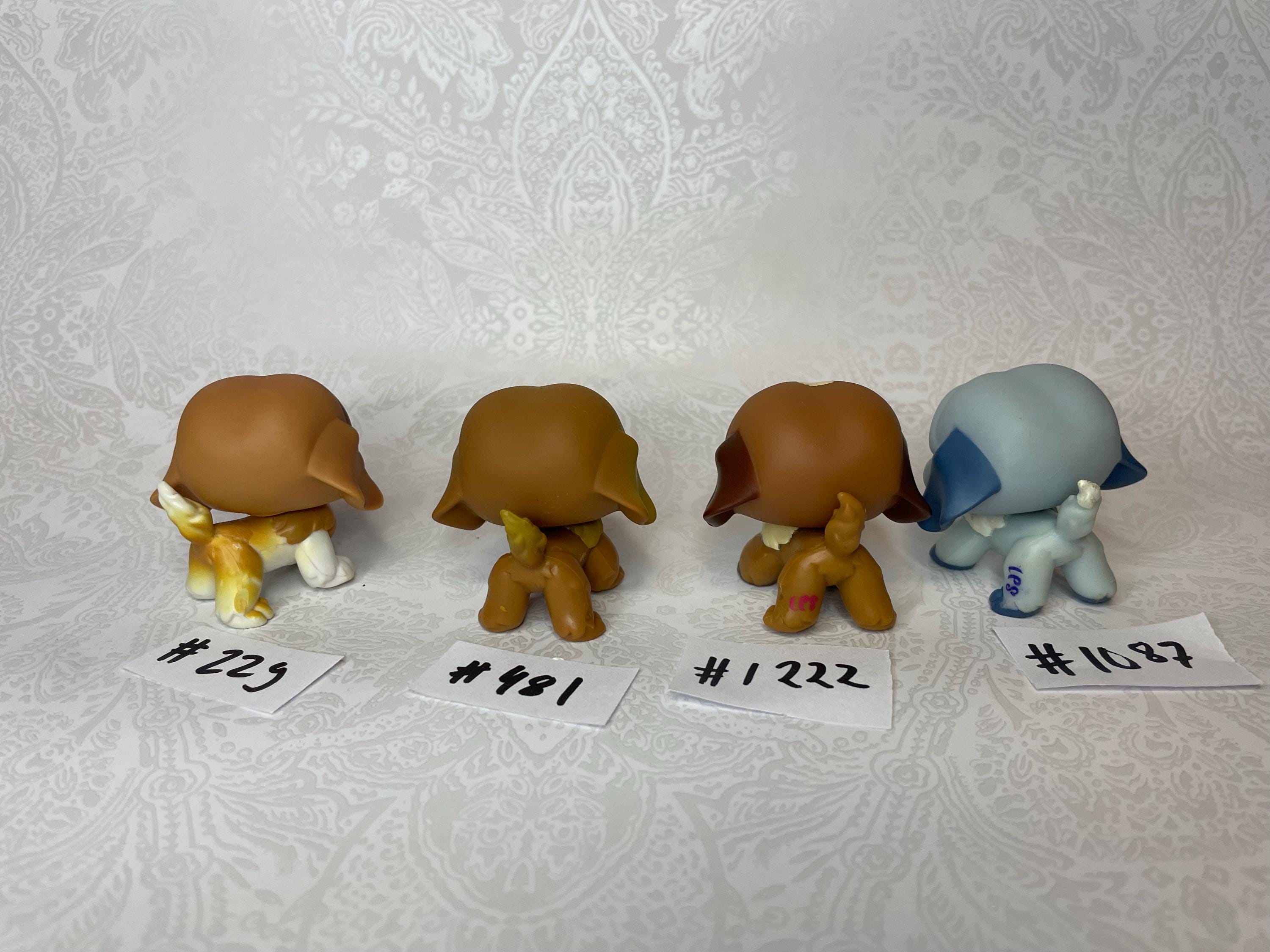 Littlest Pet Shop LPS Hasbro Collie #237 #363 #893 French Bulldog #1757 ...