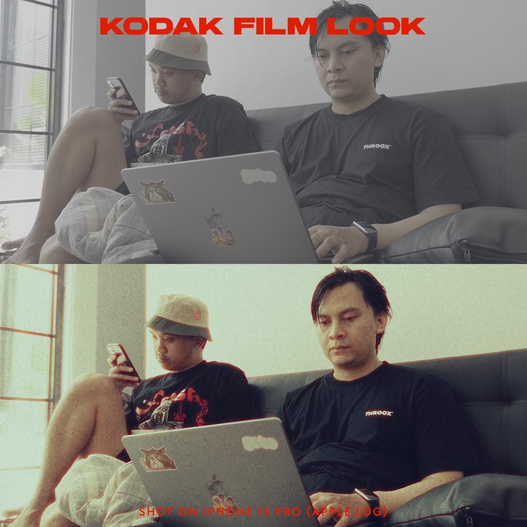 8 Kodak Film Look Video Lut + Halation + Bloom + Film Grain Effect ...