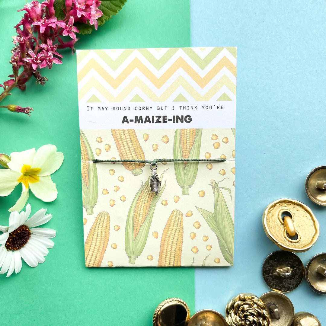 It May Sound Corny but I Think You're A-maize-ing Corn on the Cob Charm ...