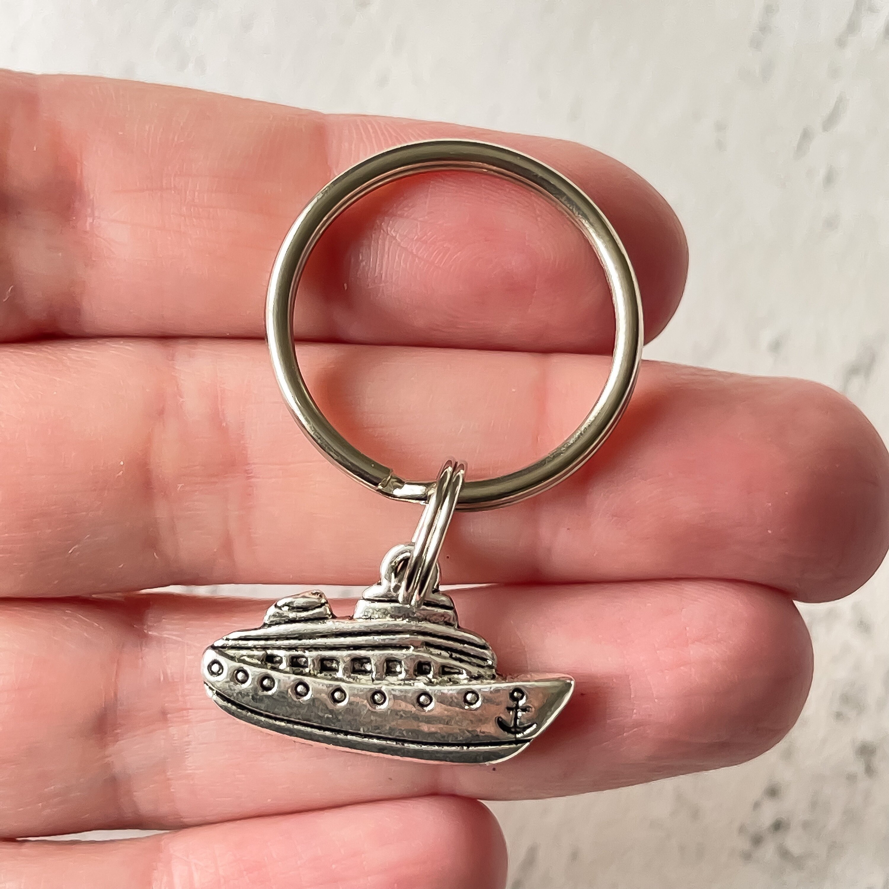 Cruising Through Life One Port At A Time Cruise Ship Keyring | Etsy