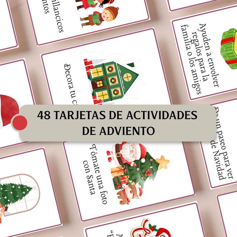 Spanish Advent Calendar - Etsy