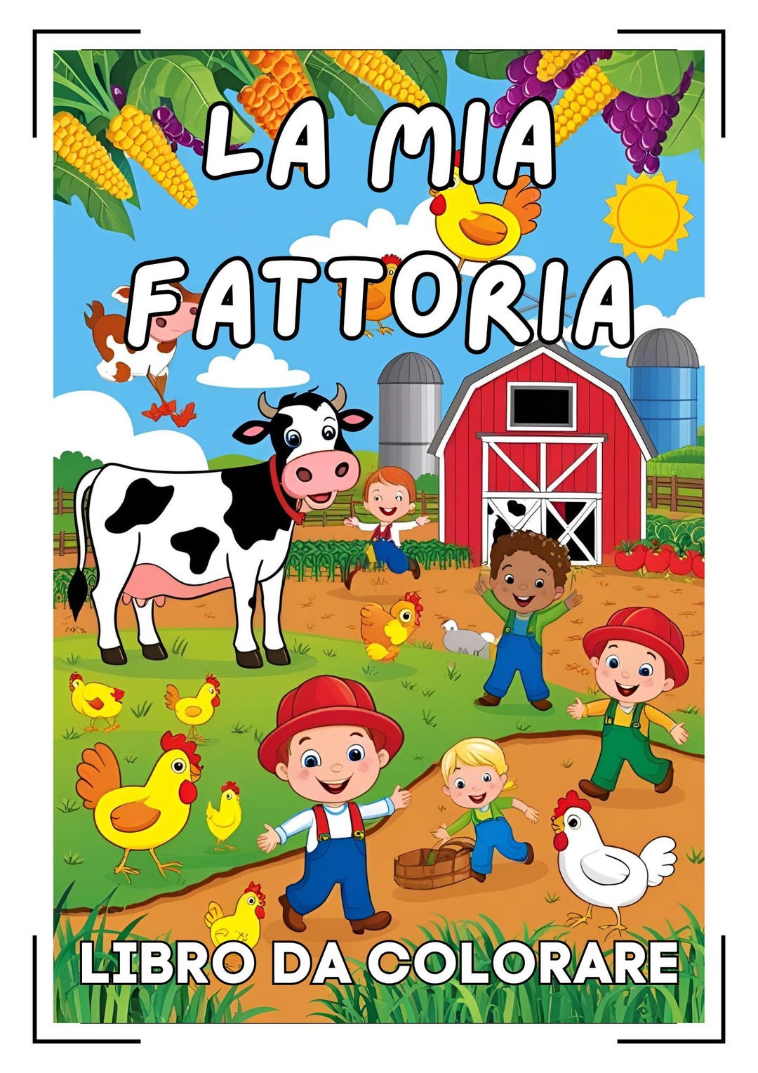 MY FARM Coloring Book - Coloring Pages - Creative Activities for ...