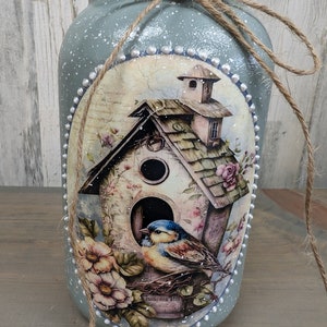 Mason Jar Tissue Holder,mason Jar Decor,christmas Decor,spring Decor ...