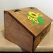 Bread Box Wooden Bread Box Kitchen Bread Box Sunflower Decor - Etsy