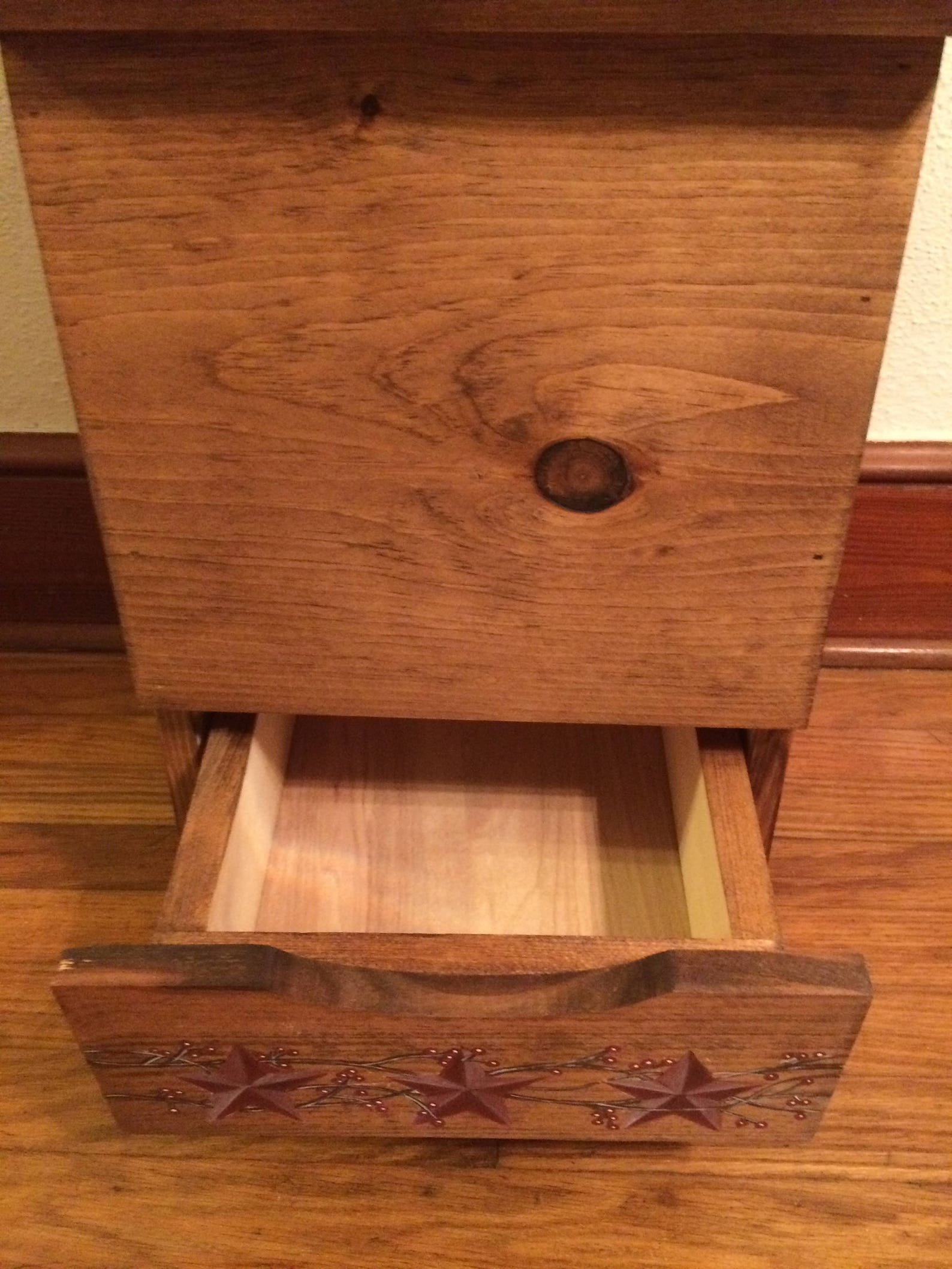 Potato Bin, Potato Onion Bin, Vegetable Bin, Primitive Star Decor ...