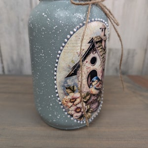 Mason Jar Tissue Holder,mason Jar Decor,christmas Decor,spring Decor ...