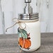 Soap Dispenser,fall Decor,kitchen Soap Dispenser,mason Jar Decor,hand ...
