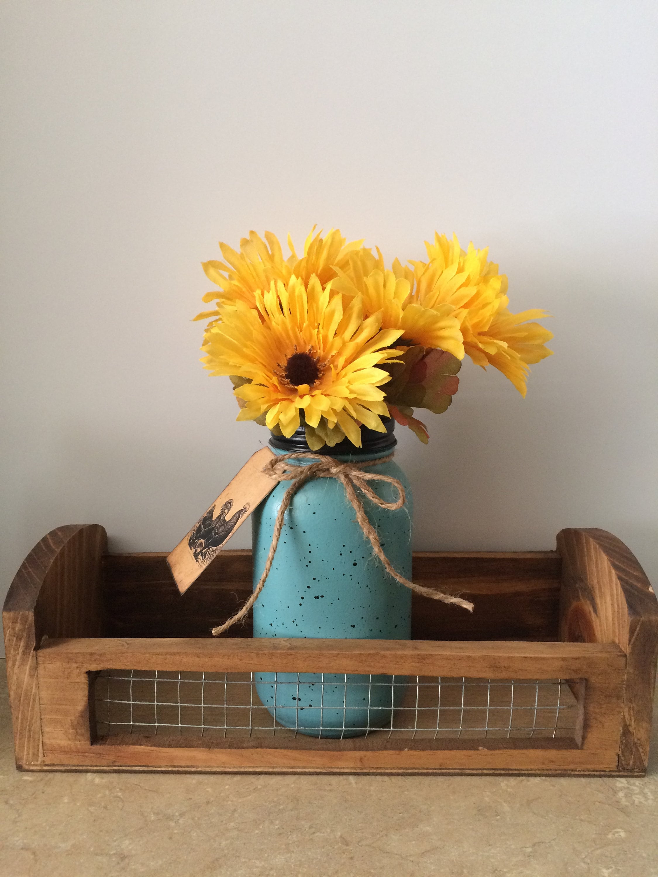 Mason Jar Kitchen Utensil Holders,Mason Jar Decor,Farmhouse Decor,Farm ...