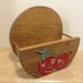 Paper Plate Holder Apple Decor Apple Kitchen Decor Apple Kitchen ...