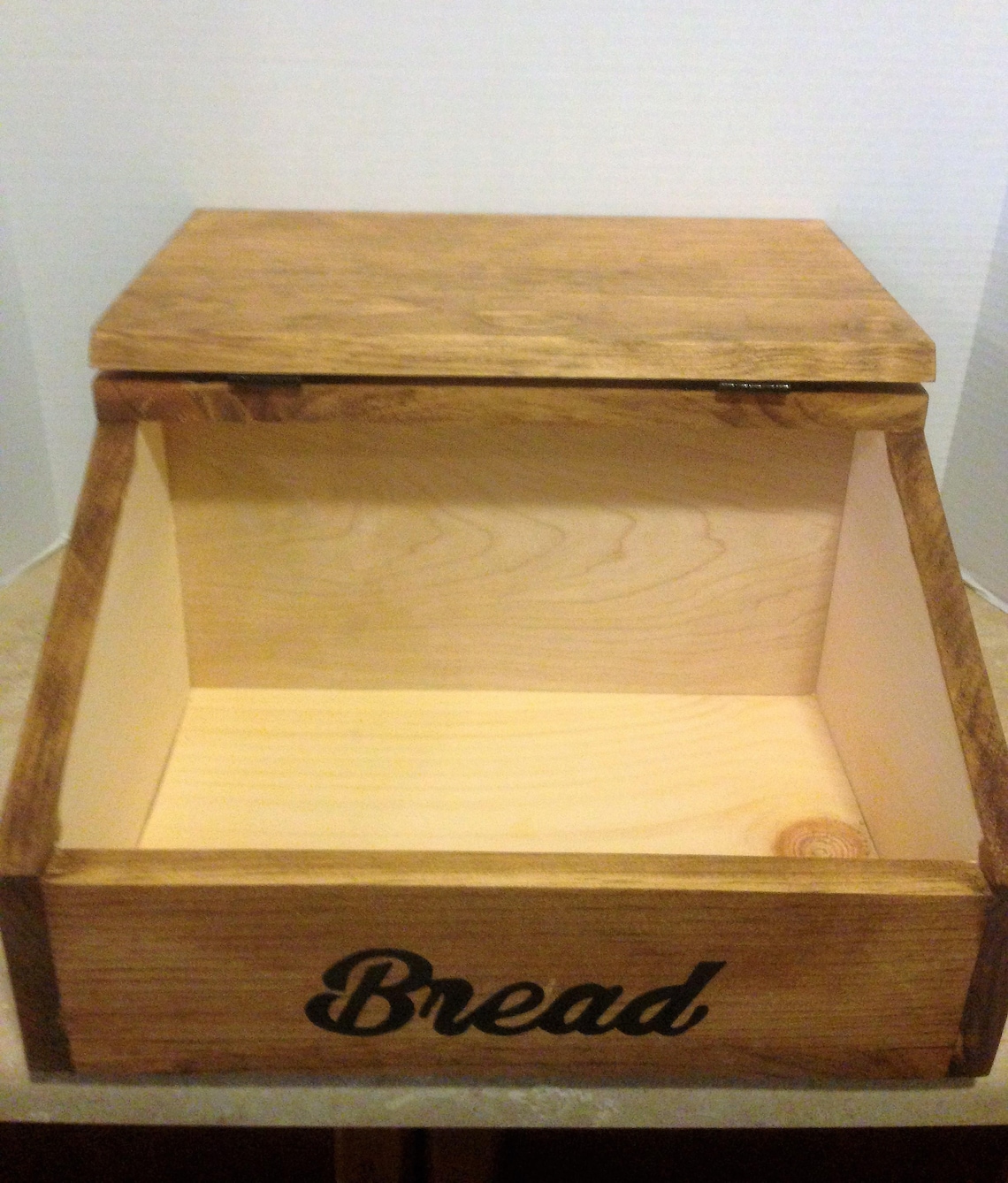 Bread Box Wooden Bread Box Kitchen Bread Box Sunflower Decor - Etsy