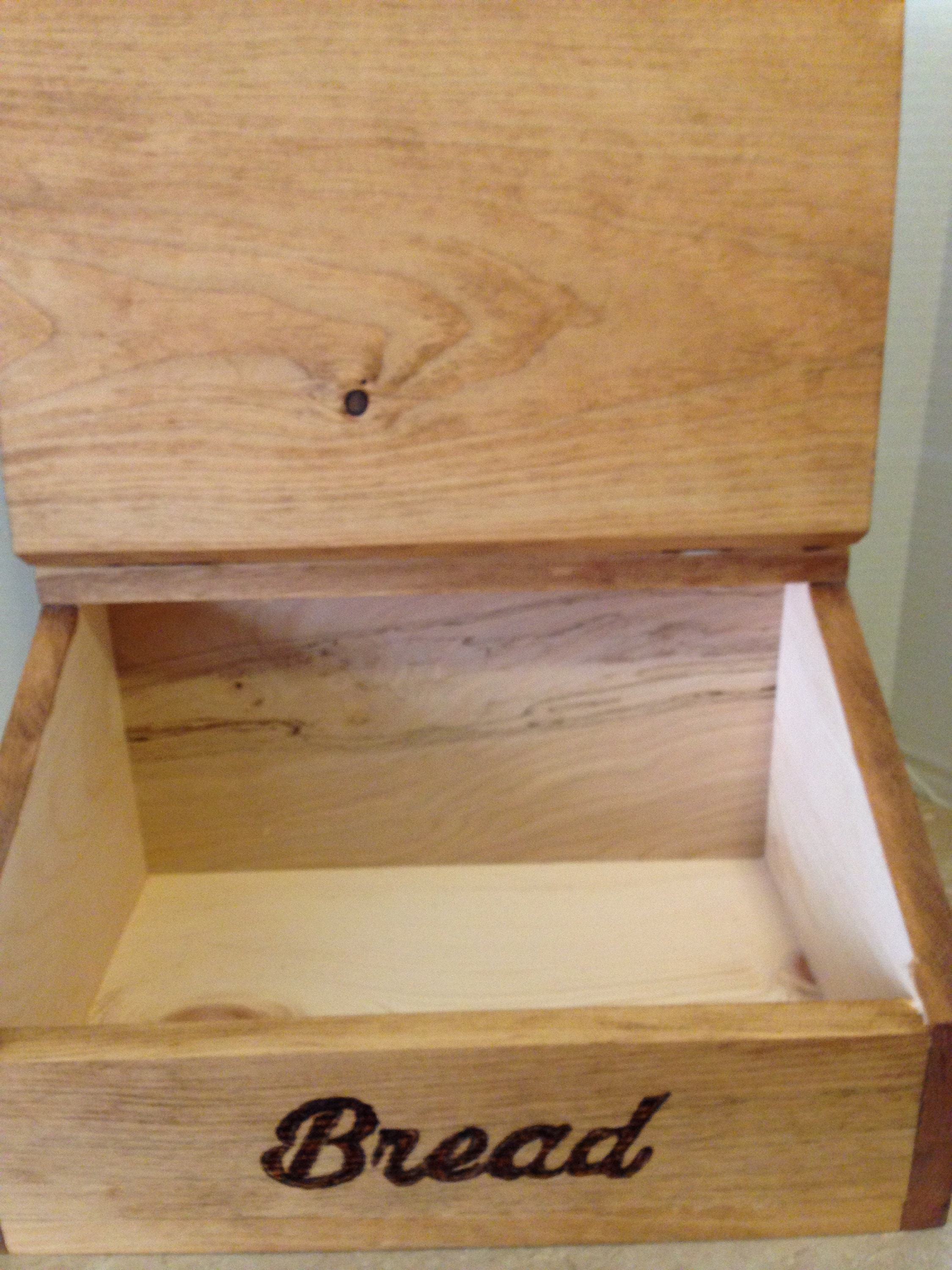 Bread Box, Kitchen Bread Box, Wooden Bread Box, Primitive Bread Box ...