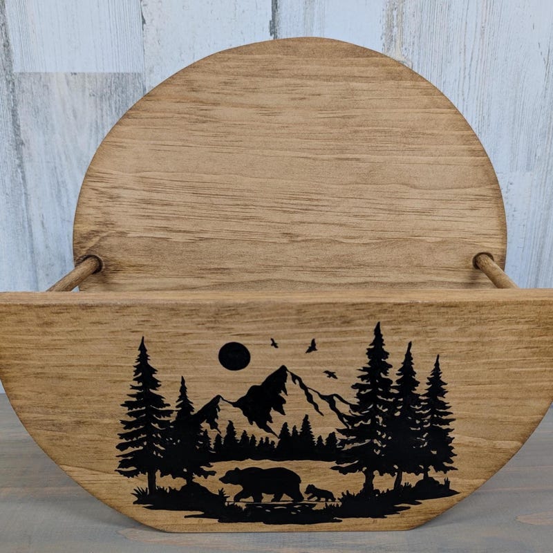 Cabin Paper Plates - Etsy