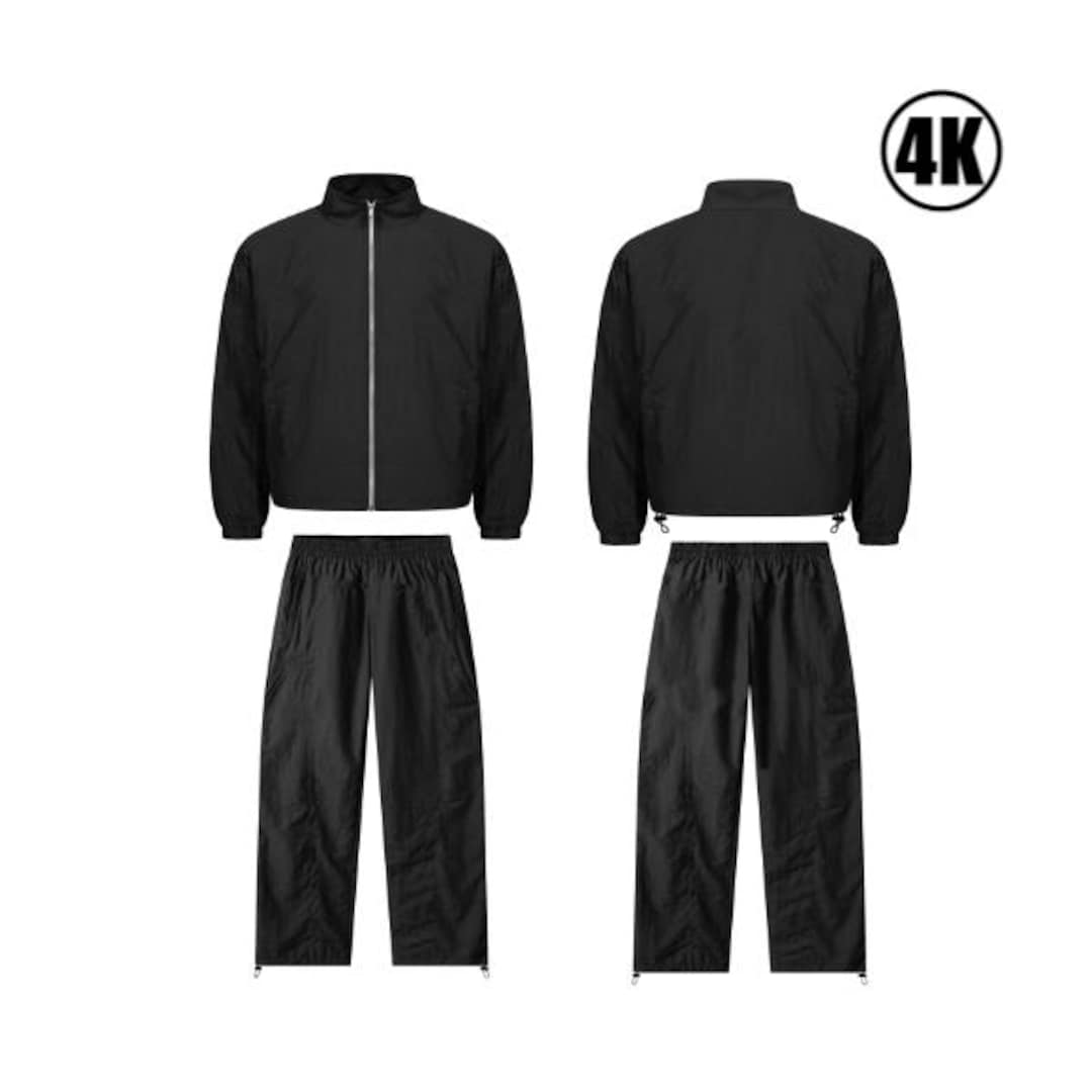 Tracksuit Mockup 4K | Front & Back | Label Brand | 6 Files PSD | - Etsy ...